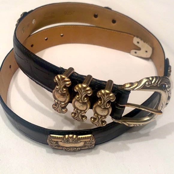 enmon | Accessories | Vintage Enmon Italian Leather | Poshmark